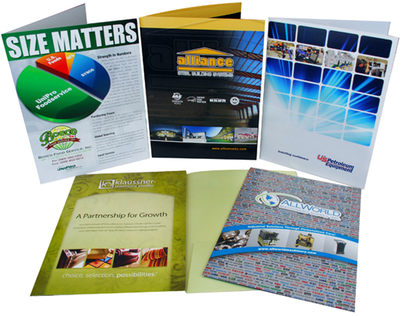 Pocket Folders and Presentation Folder Printing by Printingworx