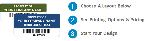 Asset Tags Online Design Templates
