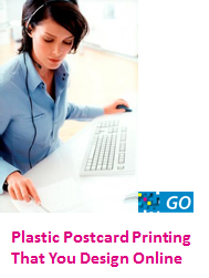 Design Plastic Postcards Online