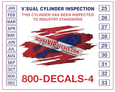 Custom Scuba Tank Wrap Decals - Vinyl Scuba Tank Wraps