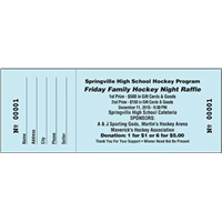 Sports Raffle Tickets