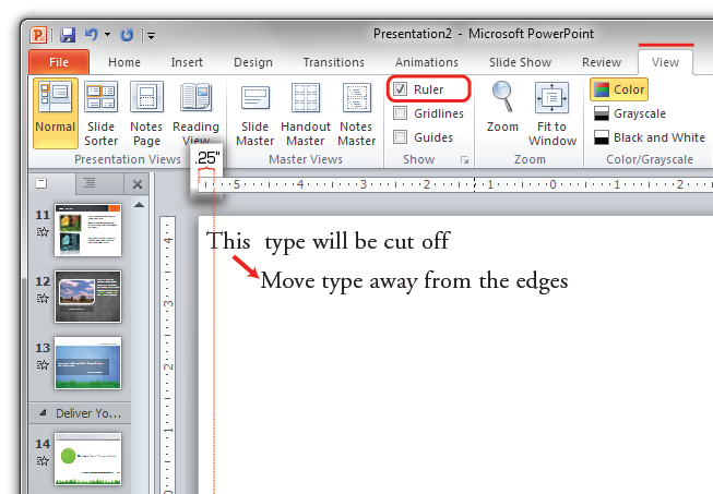 Microsoft PowerPoint Tutorial to Setup Files for Print